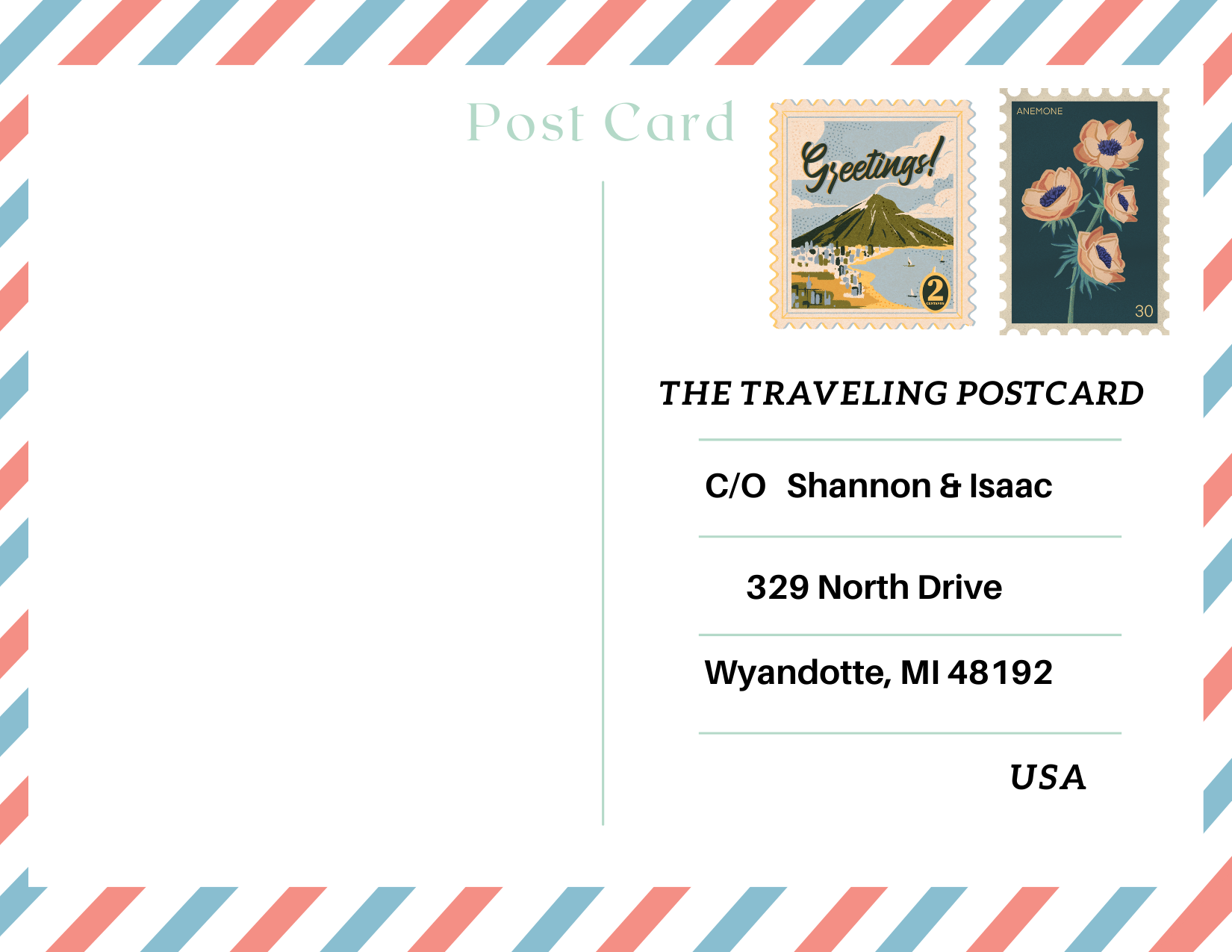 Send – the Traveling Postcard